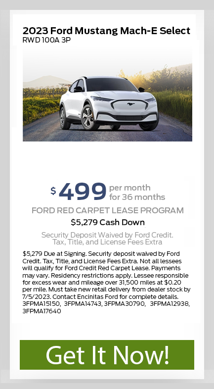 Mach E Lease Deals