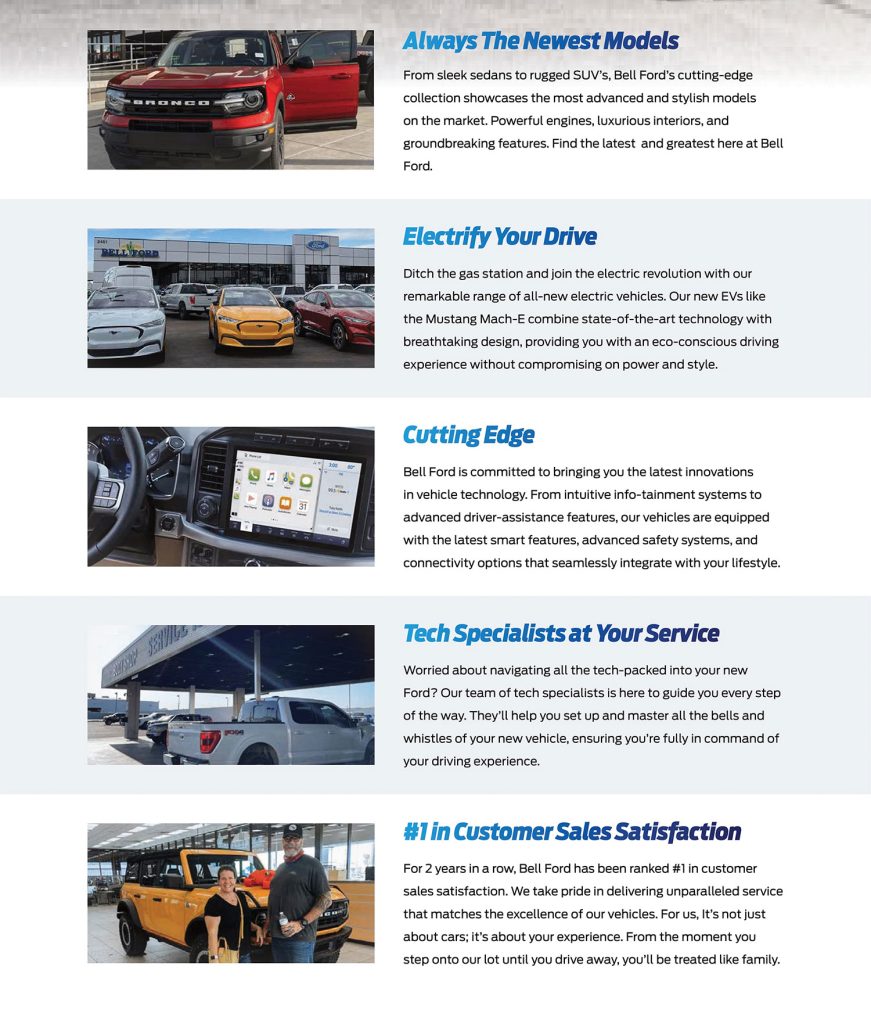 Why Bell Ford? | Bell Ford