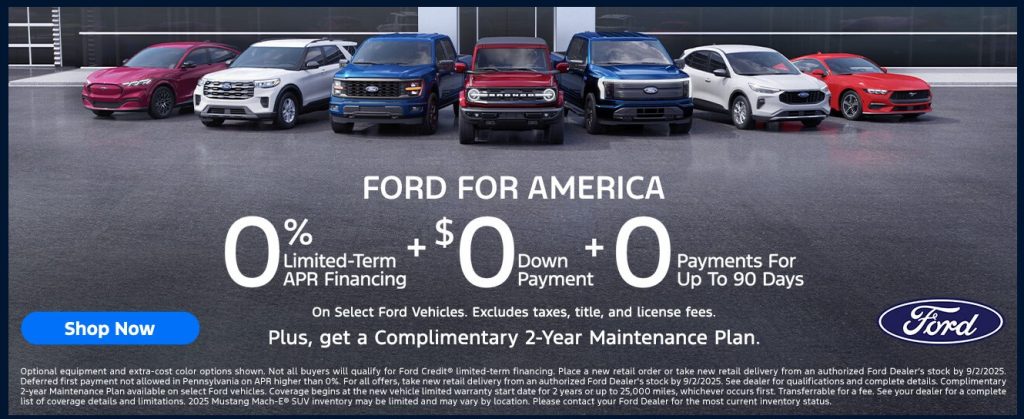 Chenoweth Ford Inc. | Local Ford Dealer in Clarksburg, WV