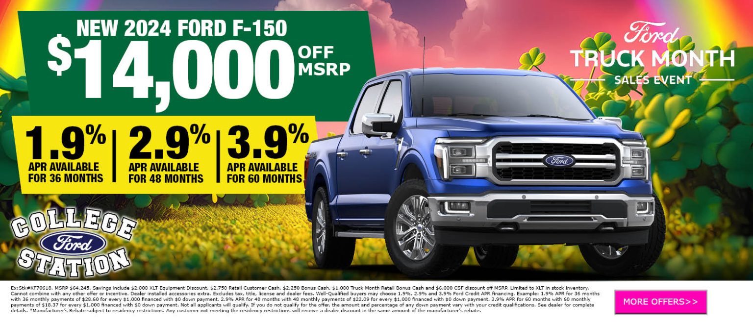 New Ford Specials at College Station Ford