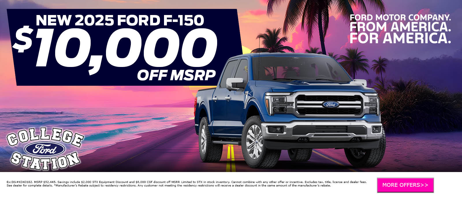 New Ford Specials at College Station Ford