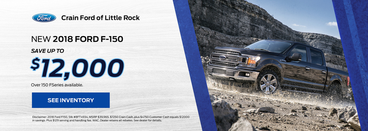 Crain Ford of Little Rock: New & Used Ford Dealership Little Rock ...