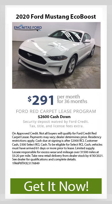 Encinitas Lease Specials