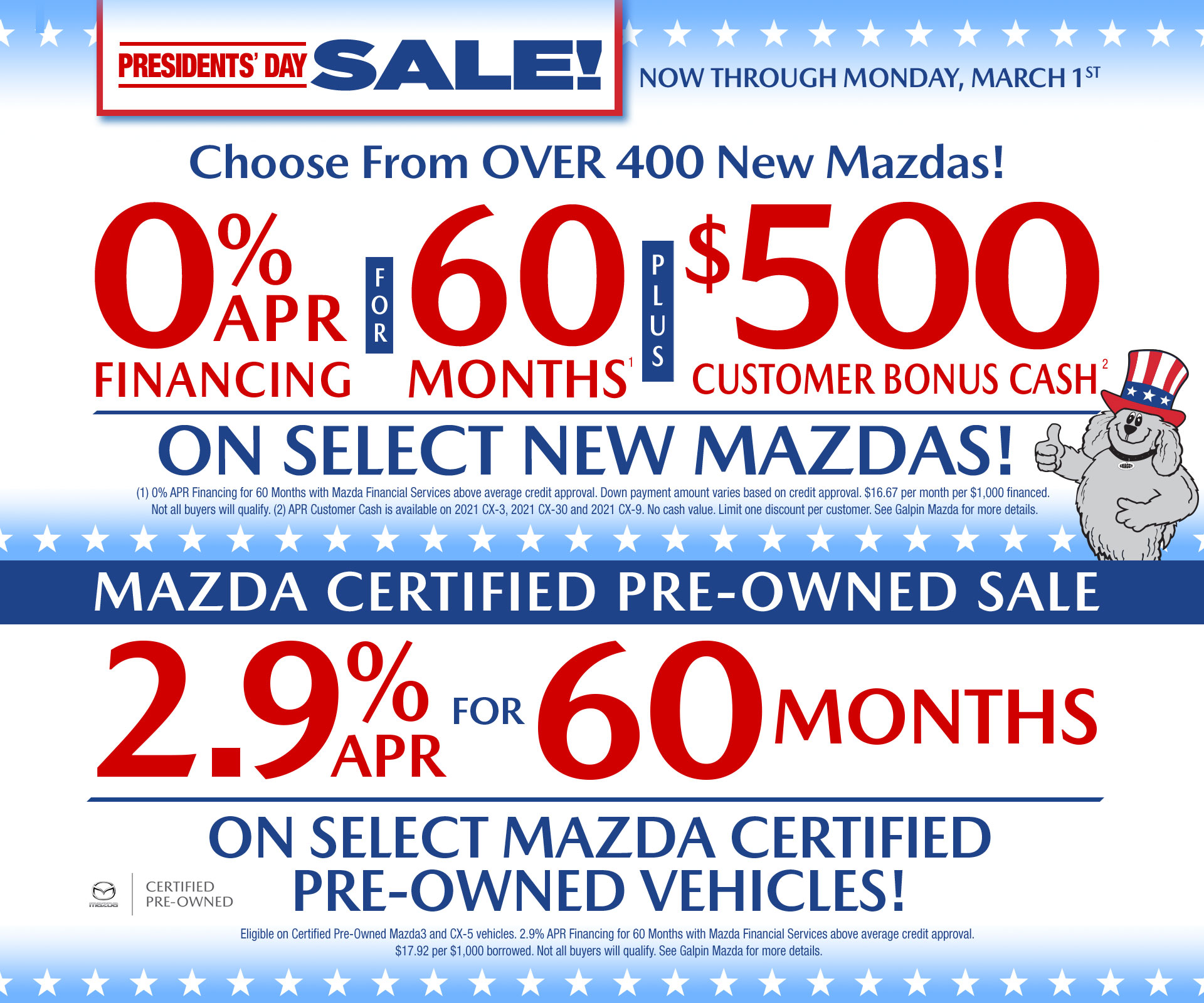 New Vehicle Specials