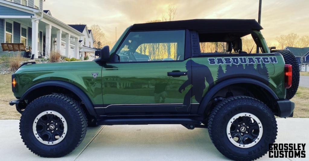 Two-Door Ford Bronco Base Sasquatch Build Isn’t Afraid to Get Down and ...