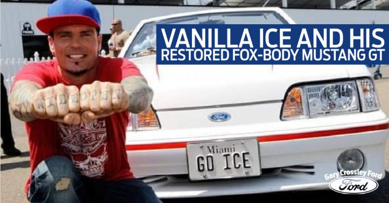 Vanilla Ice Announces His Restored Fox-Body Mustang GT