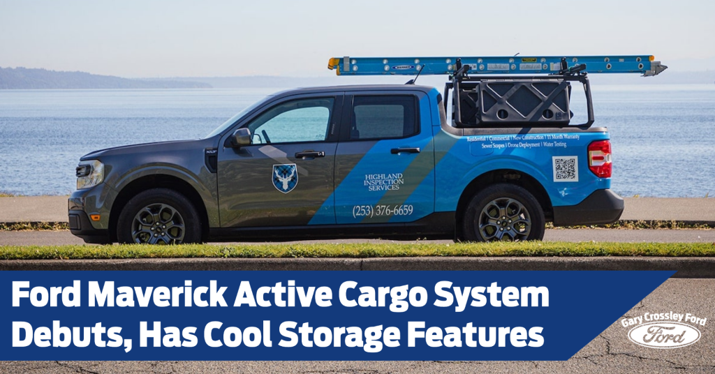 Ford Maverick Active Cargo System Debuts, Has Cool Storage Features