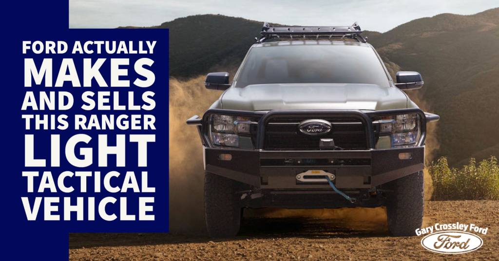 Ford Actually Makes and Sells This Ranger Light Tactical Vehicle