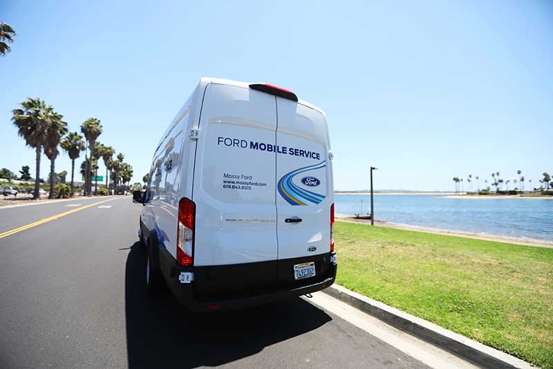 Mobile Service Van in San Diego, CA - Mossy Ford Pacific Beach