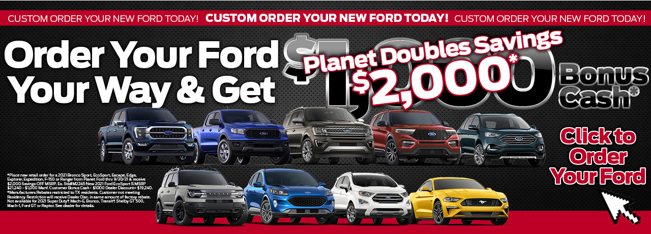 Planet Ford | Ford Dealership in Spring TX