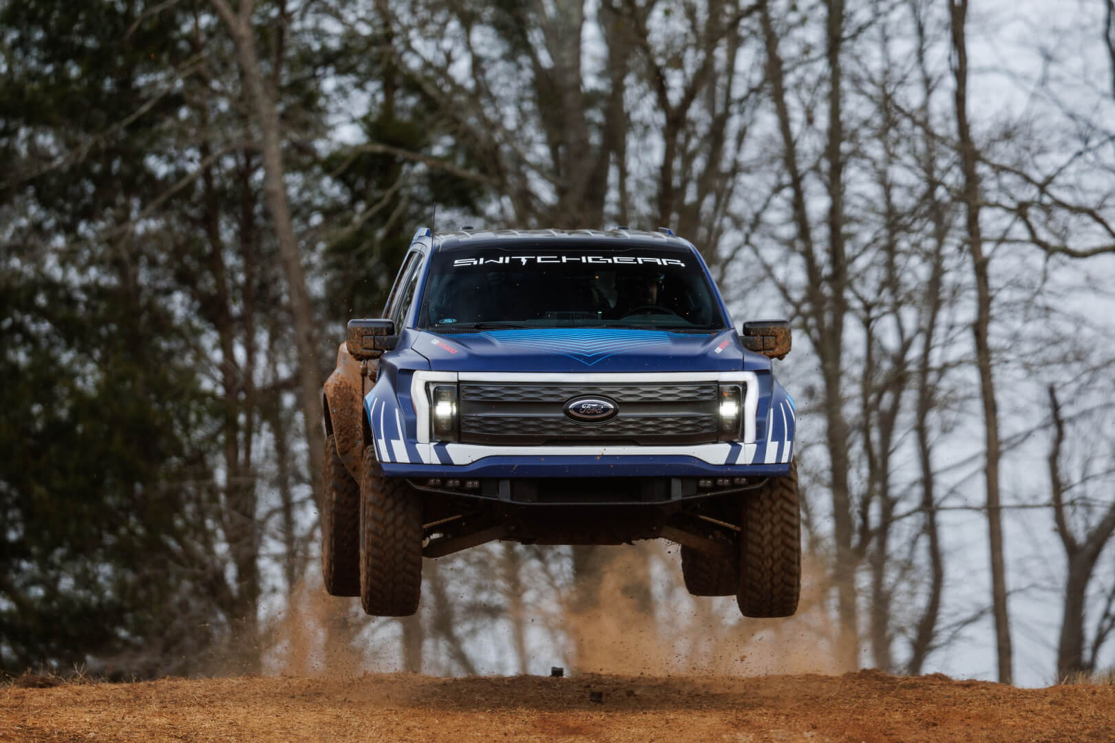 F-150 Lightning Switchgear Demonstrator Lands Off-Road - Raceway Ford