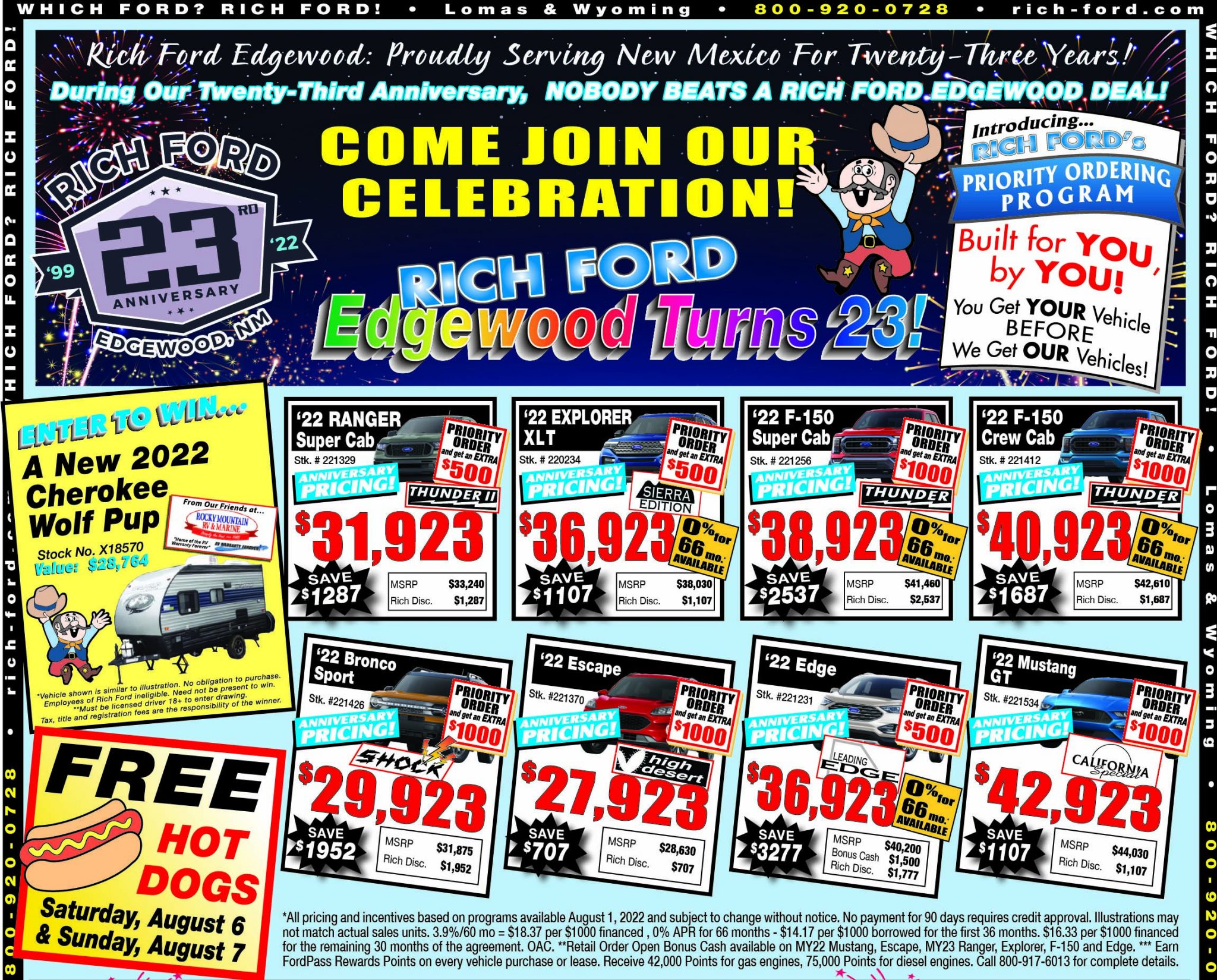 Weekly AD Specials - Rich Ford near Albuquerque, NM