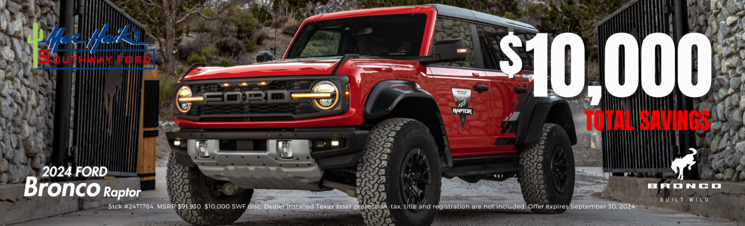 Monthly Specials - Southway Ford