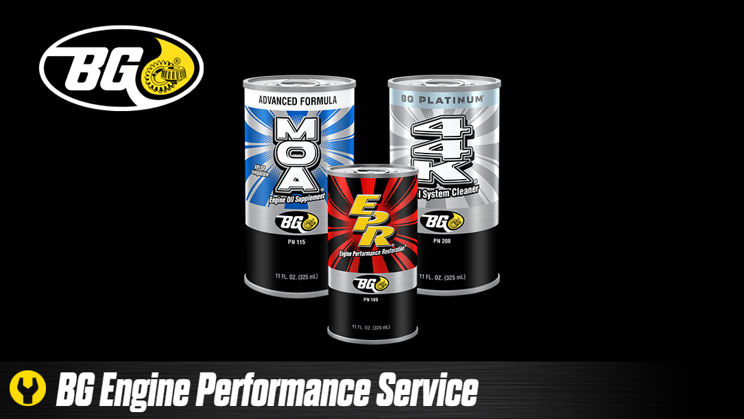 Why Your Vehicle Deserves the BG Engine Performance Service