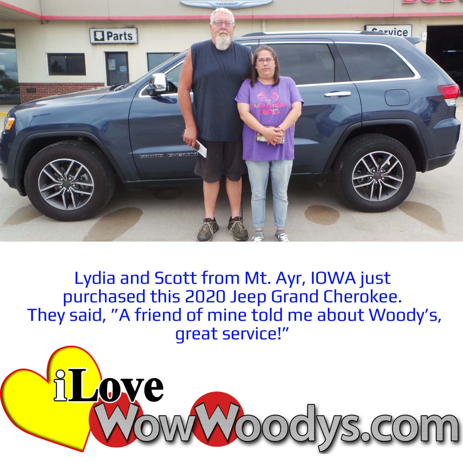 Lydia and Scott P - Wow Woody's